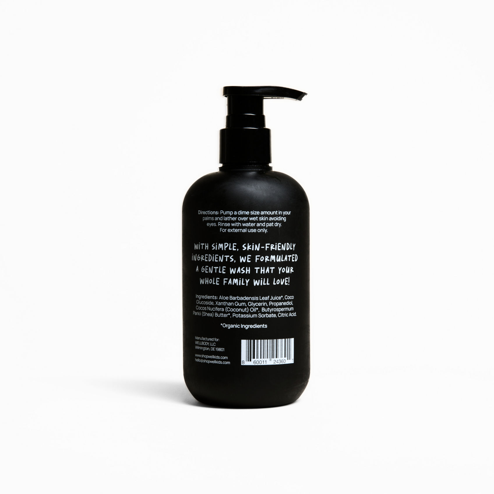 Wellkids Gentle Body Wash for Kids and Babies